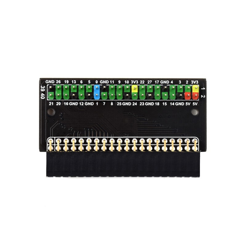 Raspberry Pi400 GPIO Adapter - színkódos - Raspberry Pi400 GPIO Adapter - színkódos -